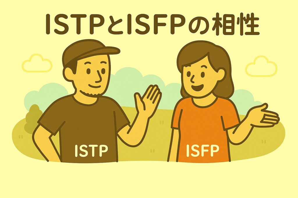 ISTP（巨匠）とISFP（冒険家）の相性は？ | MBTI研究所